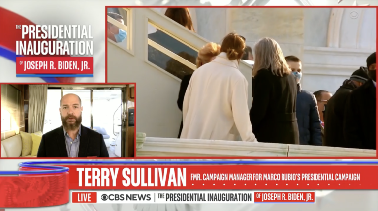 Partner Terry Sullivan Appears On CBS News Coverage Of The Inauguration ...