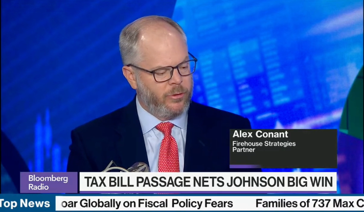Firehouse Partner Alex Conant joined Bloomberg to discuss the House's ...